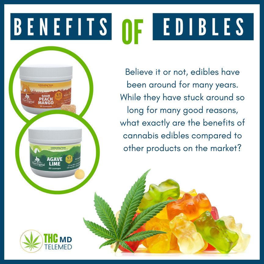 Benefits Of Edibles Thcmd Telemed