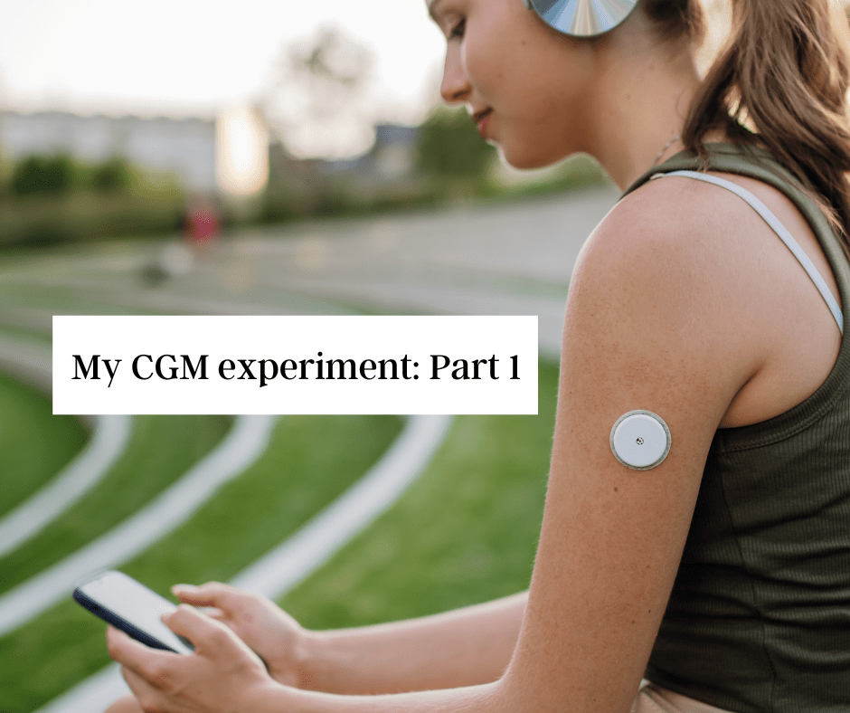 Lessons I learned after a month wearing a CGM - Rebecca Arsena Health ...