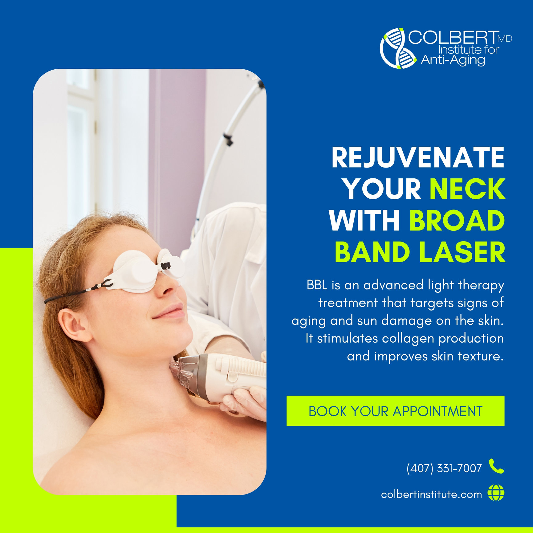 Broad Band Laser Treatment at Colbert Institute Southlake, Texas