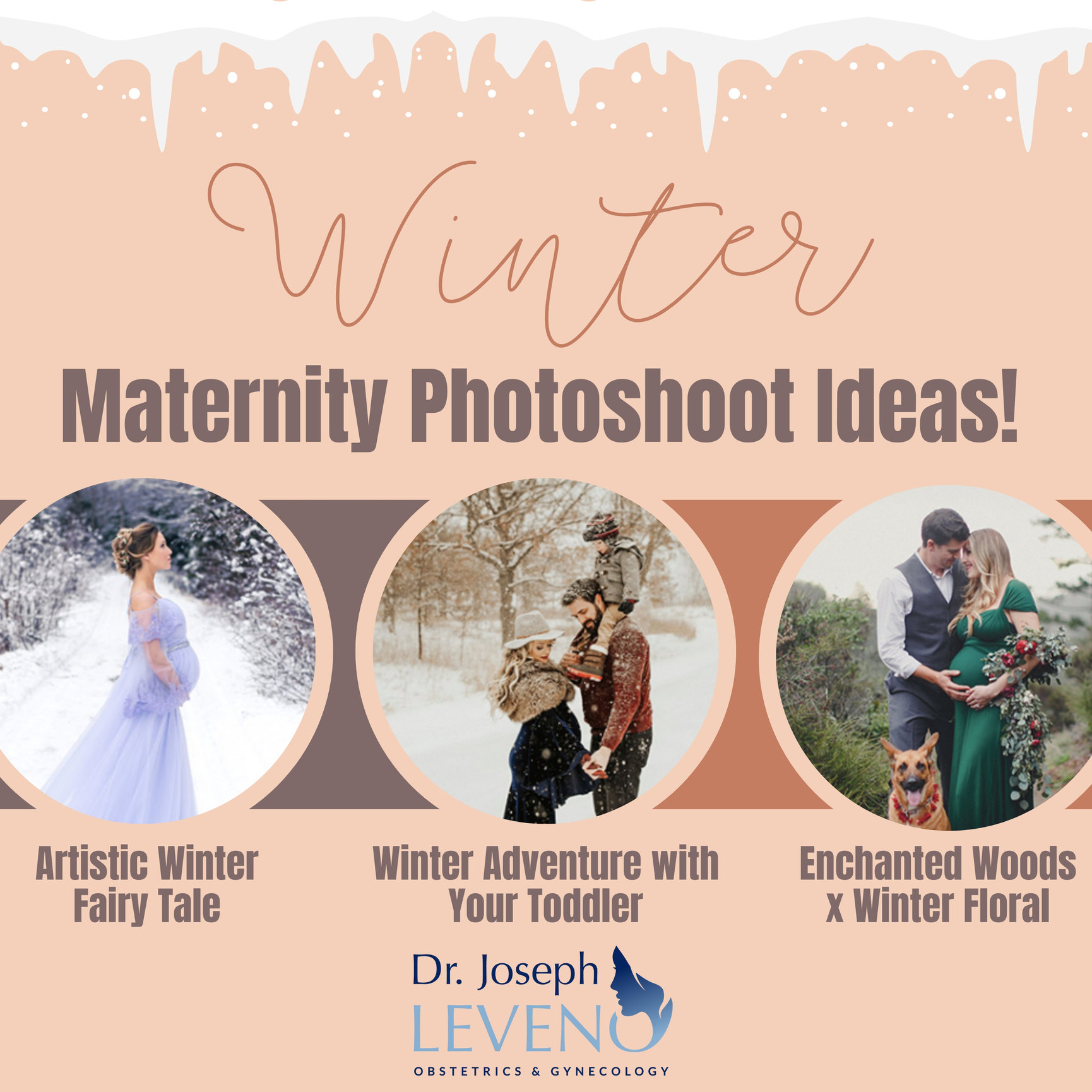 Winter Maternity Photoshoot Ideas - Dr. Joseph Leveno