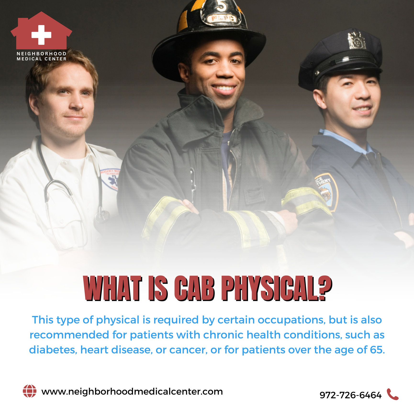 What is a CAB Physical in Dallas, Texas - Neighborhood Medical Center