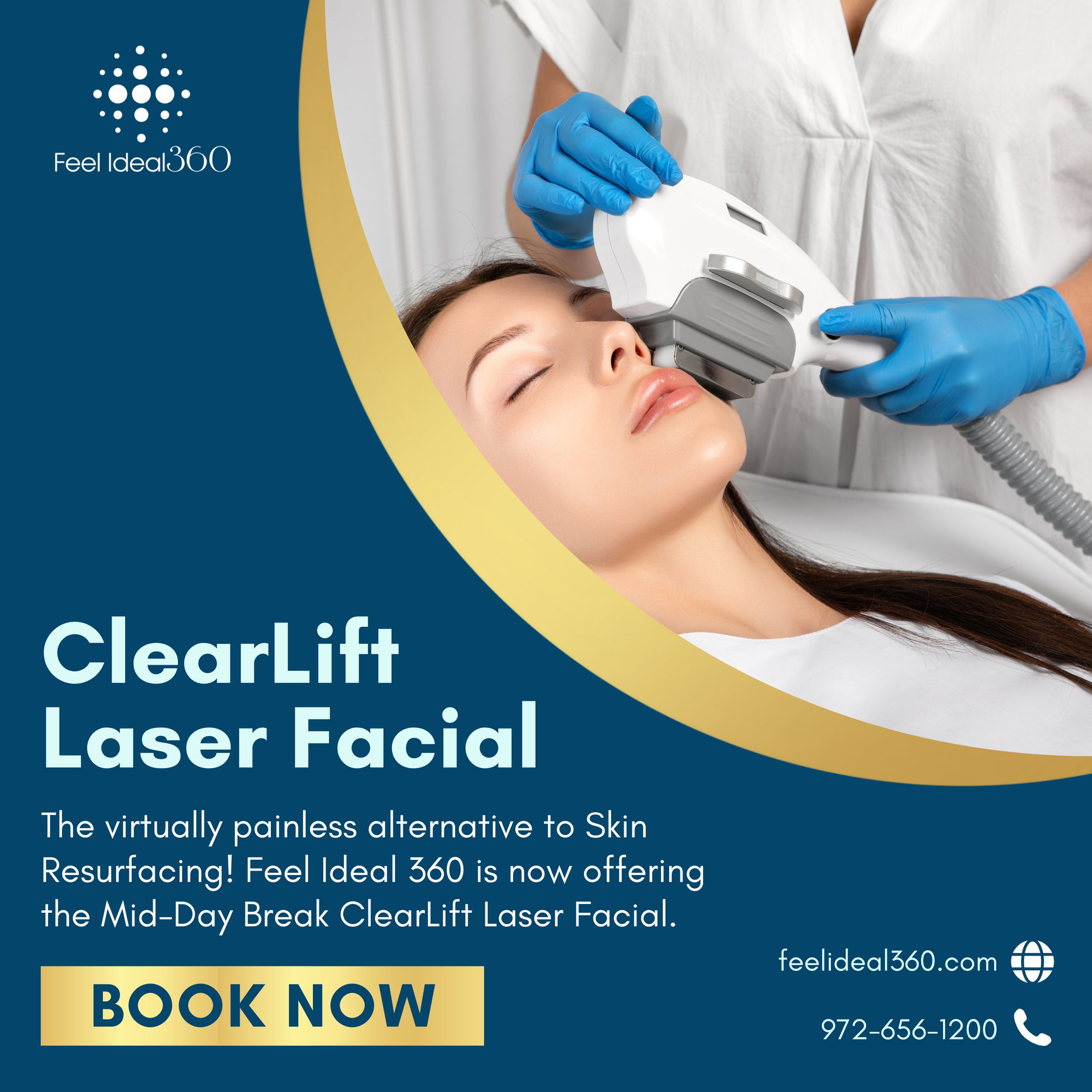 Clearlift Laser Facial - Feel Ideal 360 Med Spa - Southlake, TX
